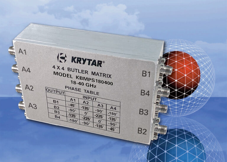 Butler Matrix with Phase Shift - KRYTAR Ultra-Broadband Microwave ...